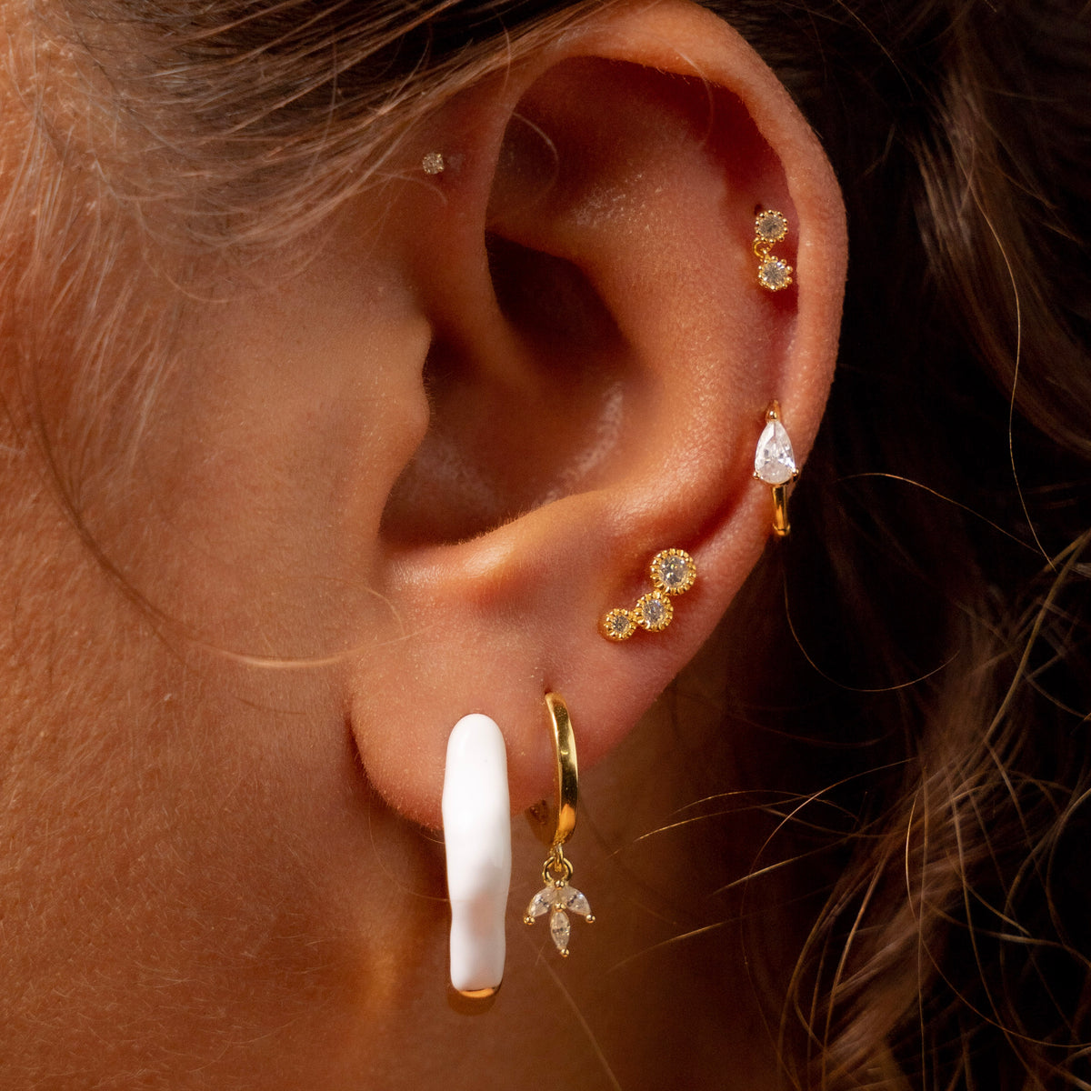 Triple Stud Piercing – Santana & Co.